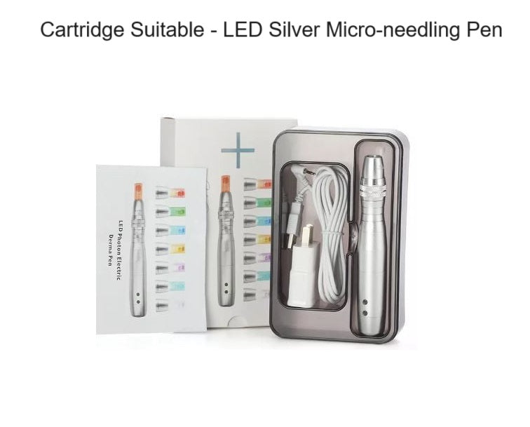 LED Microneedling Photon Pen Cartridges - Screw Type Cartridge (SAHPRA ...