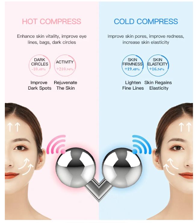 Stainless Steel Ice Globes - Facial wands - Cooling wands – Grandeur Global