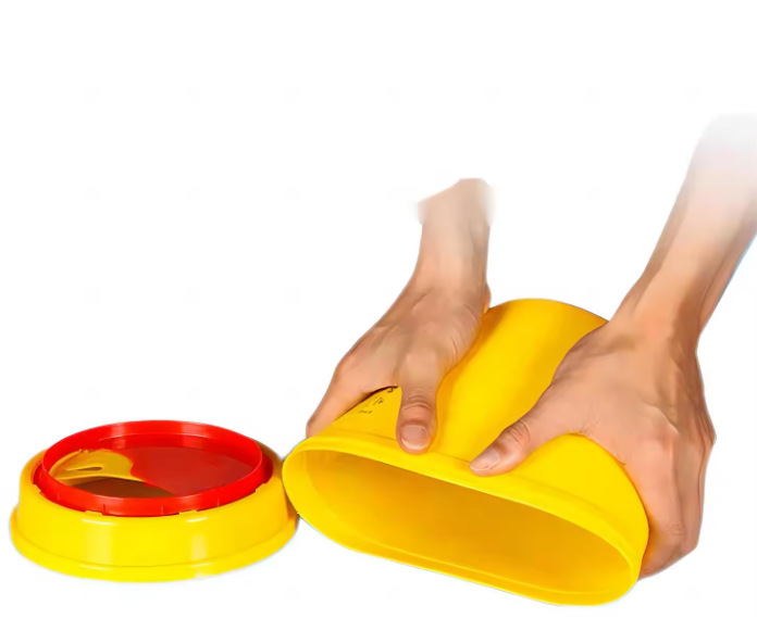 Sharps Container - Yellow Medical Waste Bin – Grandeur Global