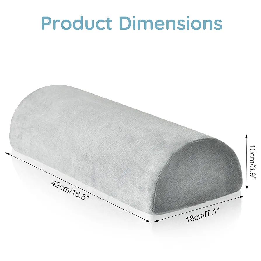 Half Moon Memory Foam Body Cushion - Ergonomic Body Support Cushion ...