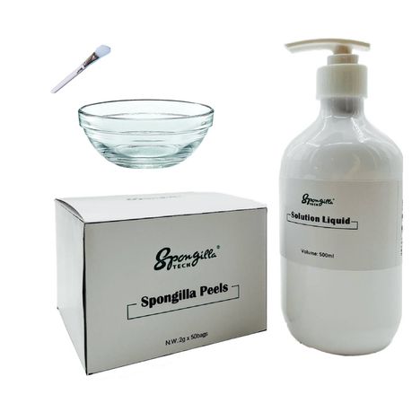 SpongillaTech® Algae Peel (Professional Home Peel Bulk Package ...